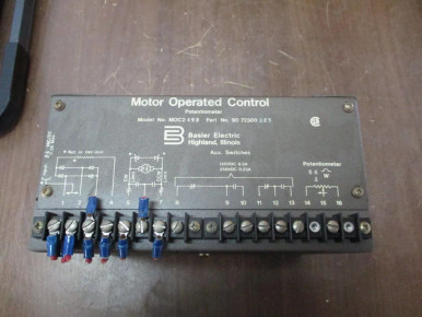 Basler Electric MOC2499 Motor Operated Control / Potentiometer 90 ...