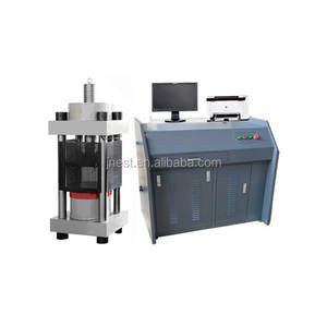 ASTM C39 3000KN 300Ton Hydraulic Cylinder Loading Concrete Material ...