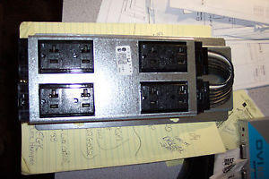 Tyco Electronics AMP NETCONNECT POWER STRIP P/N 1479216-1 Open Cabling ...