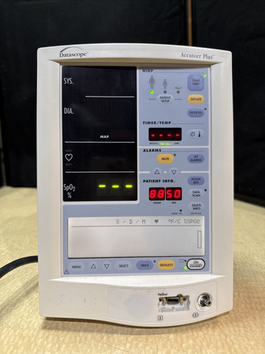 Datascope Accutorr Plus Vital Signs Monitor DAPMASI