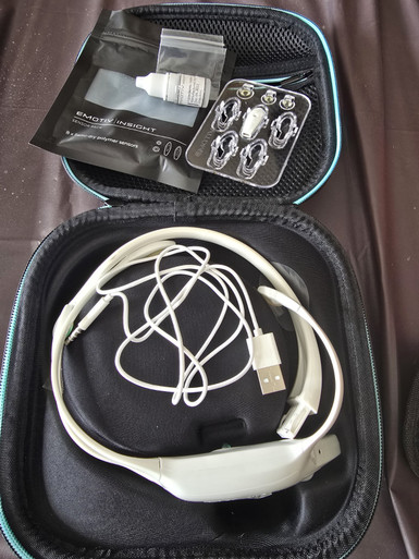 Emotiv Insight Model 1.0 EEG Headset 5-channel Monitoring Brainwear ...