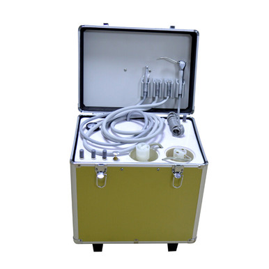 New Portable Turbine Unit&Built-in Air Compressor 60L/Min 3-Way Syringe 4H
