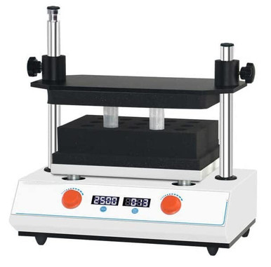 New Lab Vortex Mixer Multi-Tube Vortexer Mixer Shaker Device with Foam Rack