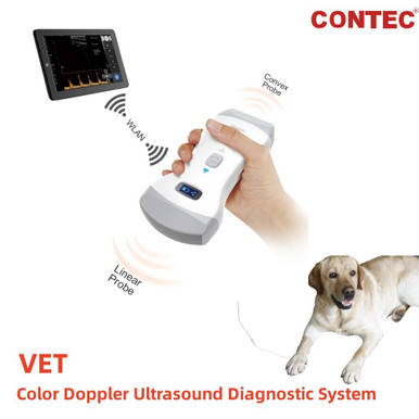 New Handheld Portable Wireless Veterinary Ultrasound Scanner Color Doppler