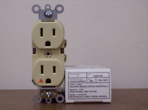 20 Leviton Isolated Ground Recep. # 5262-Igi - SPW Industrial