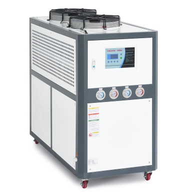 New CREWORKS 12HP 8 Ton Air-Cooled Water Chiller 37 gal. Water Tank ...