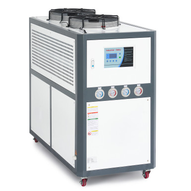 New CREWORKS 37 gal 12.3HP Air-cooled Industrial Chiller 24KW ...