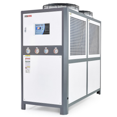 New CREWORKS 20 Ton 30HP Industrial Air-Cooled Water Chiller with 66 gal.