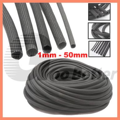 Black Heat Resistant Sleeving Cable Wire High Temperature Component ...