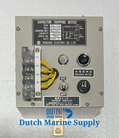 New Terasaki Electric 0qb-110 Capacitor Tripping Device - SPW Industrial