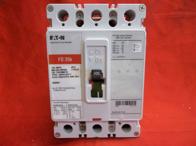 Eaton Fd3100 Circuit Breaker 9095A2 Na