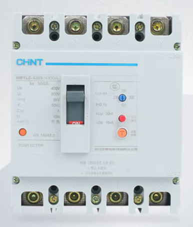 New Chnt Mccb Circuit Breaker With Leakage Protector Nm1Le-630S/4300A ...