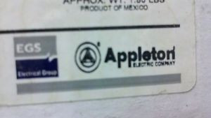 Appleton Adr-3044 30 Amp 4 Wire 4 Pole Receptacle - SPW Industrial