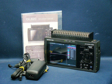 Graphtec Midi Logger Gl820 Handy Data Logger 20-Channel Portable Recorder