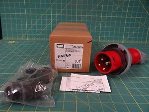 Hubbell Hbl430P7W Watertight Pin And Sleeve Plug 30A 480Vac - SPW ...