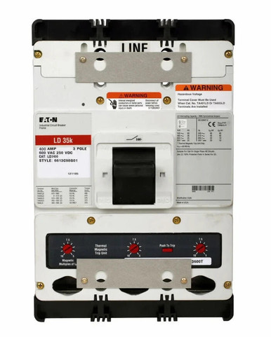 Ld3400 - Eaton - Circuit Breaker Feed-thru - 400 Amp - 3 Pole - 600 ...