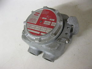 Crouse Hinds Snap Switch Hazardous Locactions 3 Pole 2 Hp 20A 600V ...