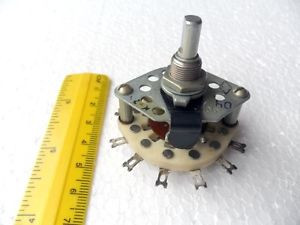 Rotary Switch Ceramic 1P11T 1-pole 11 throw 11-position Silver Contacts ...