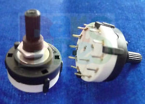 150,One Pole 12 Position Pcb Wiring Rotary Switch 1P12T - SPW Industrial