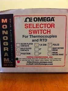 Omega Selector Switch For Thermocouples And Rtd - SPW Industrial