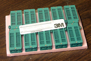 3M Textool 28-Pin Universal Dip Sockets 228-6023, Pack Of 10 - SPW ...