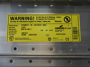 COOPER B-LINE CABLE TRAY H15AR12-18-144 REDI RAIL - SPW Industrial