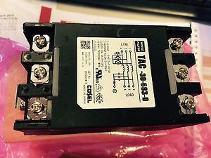 Cosel Power Line Filters 3Phase 500VAC 30A DIN Rail Type TAC-30-683-D ...