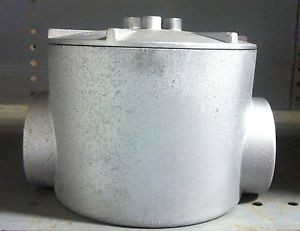 OZ Gedney GUAC-200A HAZ LOC CONDUIT OUTLET BOX ALUM - SPW Industrial