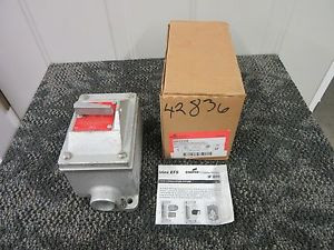 Crouse-Hinds Conduit Snap Switch Hazardous Location Outlet Box Edsc2129 ...