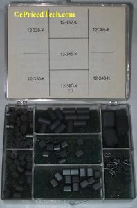 Ferronikit Assorted Ferronics Toroid Ferrite Cores 2 holes 12-K EMI RFI ...