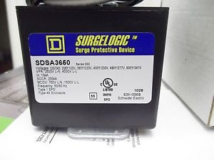 SQUARE D SURGE PROTECTIVE DEVICE SERIES 002 SDSA3650 - SPW Industrial