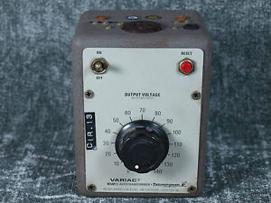 Technipower W5MT3 Variac Autotransformer - 120v type W5 transformer ...