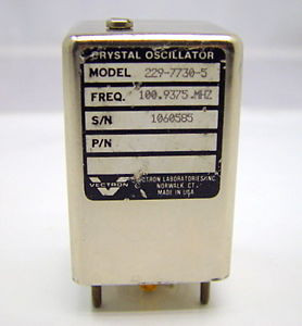 Vectron Laboratories 229-7730-5 Crystal Oscillator 100Mhz - SPW Industrial