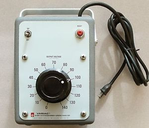 General Radio Genrad W10Mt 10-Amp Variac Autotransformer - SPW Industrial