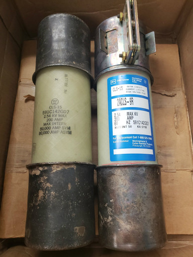 Westinghouse Cls-15 Fuse 2.54 Kv 200 Amp Model# 591C142G07 - SPW Industrial