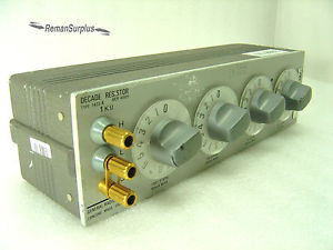 Used General Radio 1433-K Decade Resistor - Tested - Good Condition ...