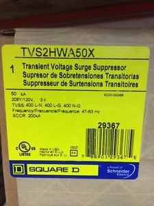 New Square D Transient Voltage Surge Suppressor Tvs2Hwa50X - SPW Industrial