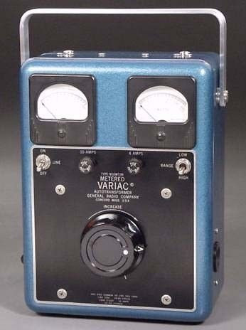 General Radio Gr W10Mt3A 0-140V@ 0-10A Dual Simpson Analog Meters ...
