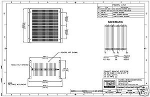Telema Berger Dynamic Braking Resistor 2X28 Ohm 2X900 Watt 2X18 Amp ...