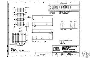 Telema Berger Motor Control Resistor 350 V 30 Amp - SPW Industrial
