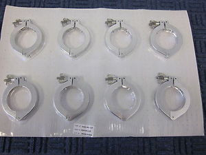 New NorCal NW-50-CP Bellows Wing Nut Flange Hinged Clamp - SPW Industrial