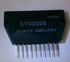 NEW IC SANYO POWER AMPLIFIER STK0029 / STK 0029 + 1 GRAMS HEAT SINK ...