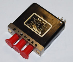 NARDA SWITCH RF COAXIAL SEM163T 28VDC SMA FEMALE 2WAY - SPW Industrial