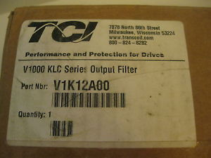 TCI V1000 KLC Series Output Filter, V1K2A00 (Box open) - SPW Industrial