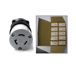 NEMA L6-20 Connector Bulk Pack - Quantity 10 (NIB) - # IBX-L620R - SPW ...