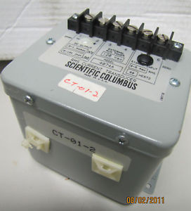 SCIENTIFIC COLUMBUS RMS CURRENT TRANSDUCER 4074A - SPW Industrial