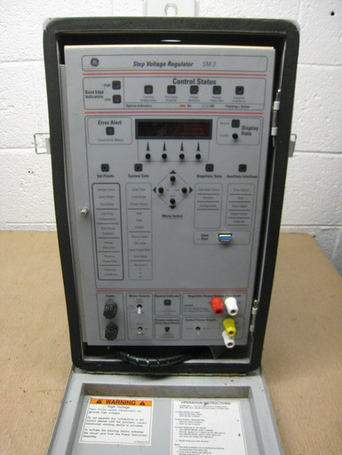 Ge General Electric Step Voltage Regulator Control Vr-1 Sm-3 Sm3 W/ Card