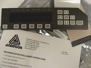 New Anderson Chart Recorder Keypad, 64429000 - SPW Industrial