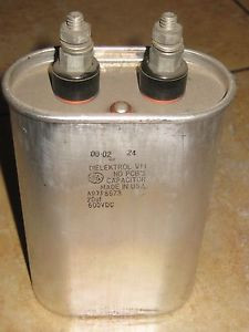 General Electric Dielektrol Vii No Pcbs Capacitor P # A97F8673 New Old ...