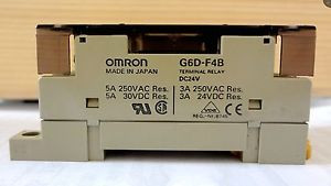 NEW OMRON Terminal Relay G6D-F4B 24VDC - SPW Industrial